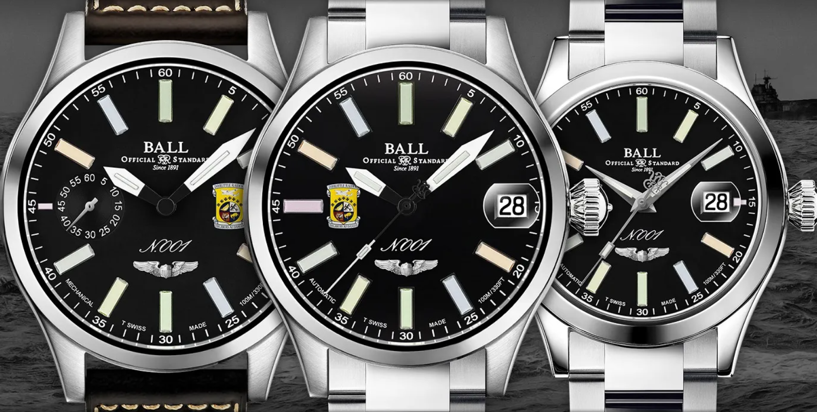 BALL Watch - BRAND NEW Engineer Master II Doolittle Raiders | W Hamond ...
