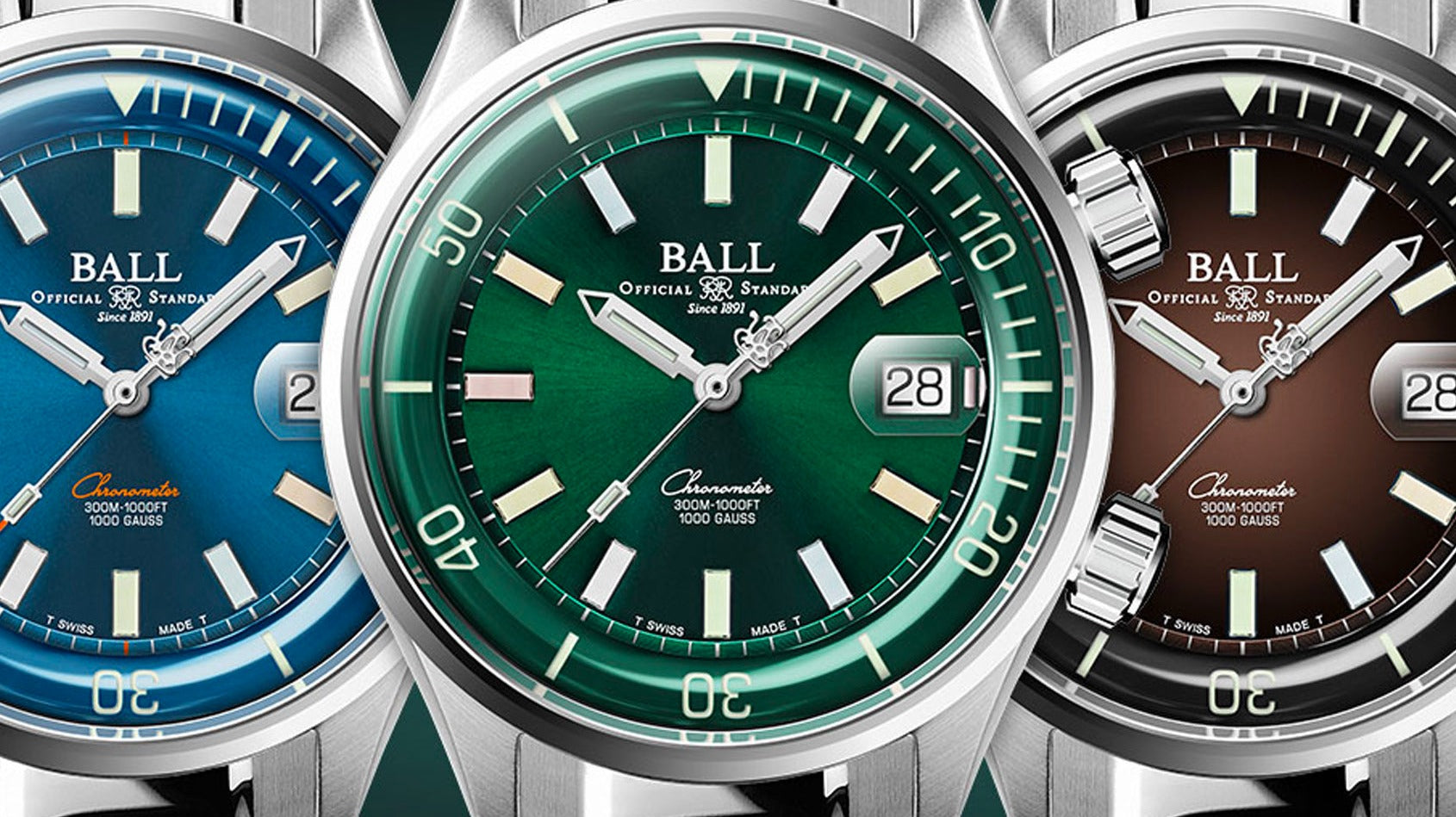 BALL Watch - Discover the NEW Engineer Master II Diver Chronometer | W ...