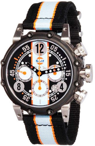 B.R.M Watch BT12-46 Black Orange Hands Limited Edition BT12-46-GULF | W ...
