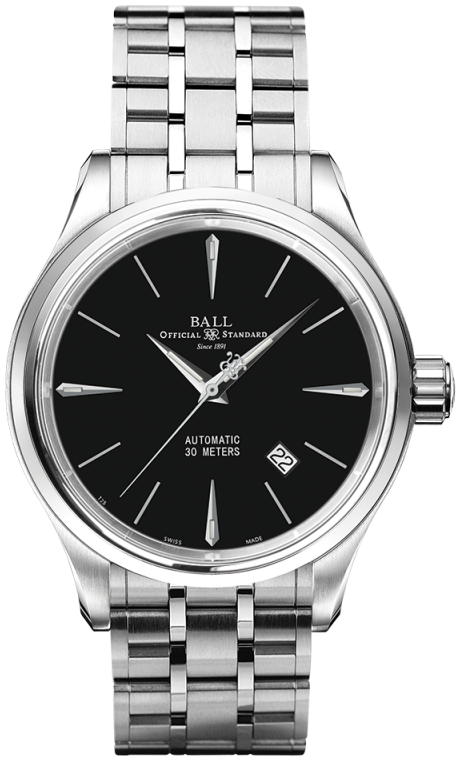 Ball Watch Company Trainmaster Legend NM3080D-SJ-BK | W Hamond Luxury ...