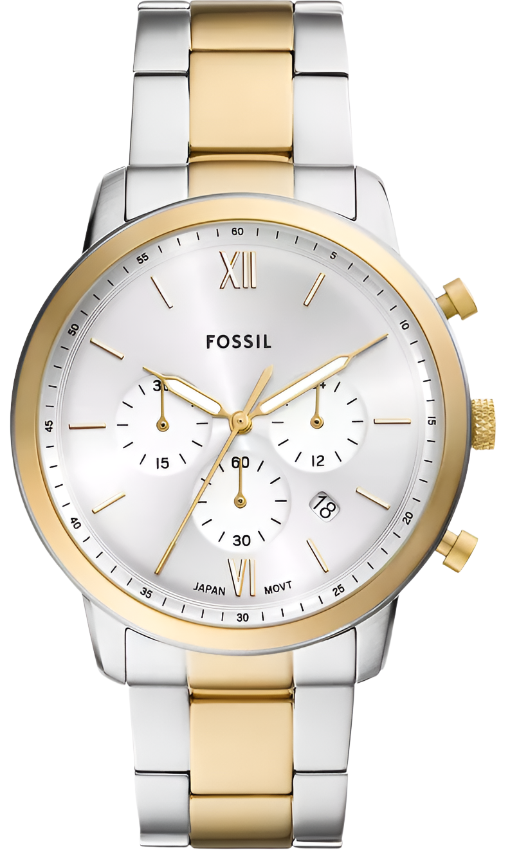 Fossil Neutra Chronograph Two Tone FS6112 | W Hamond Fine Jewellery