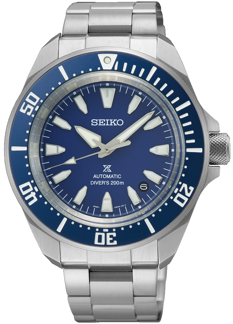 Seiko Prospex 4R Compact Mechanical Divers Cobalt Blue Watch SRPL51K1 ...