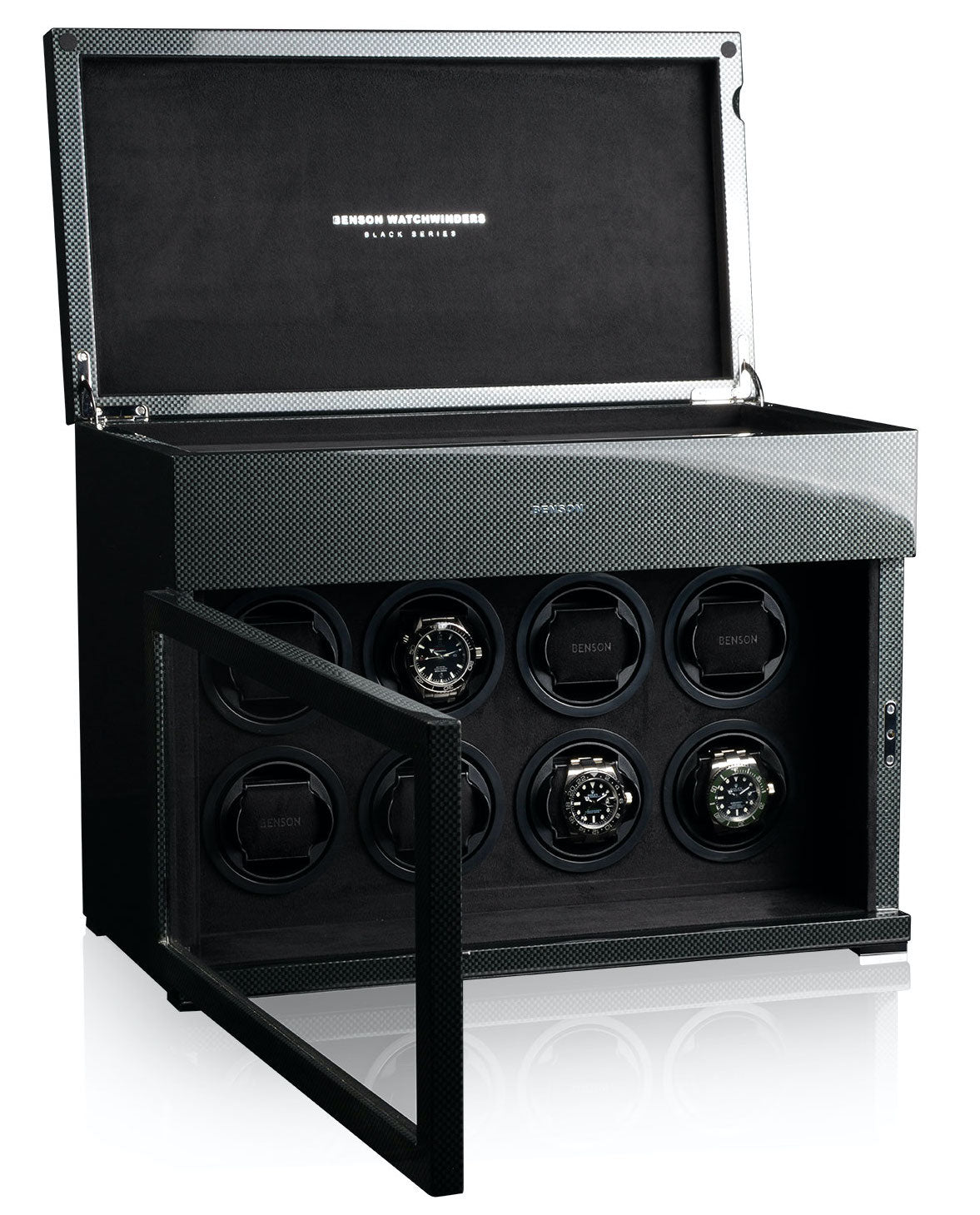 Benson Watch Winder Black Series 8.16 CF Carbon Black Series 8.16 CF ...