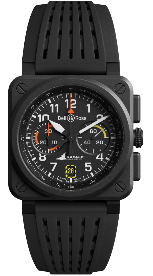 Bell & Ross BR 03 Chrono Rafale Solo Display Limited Edition Watch ...