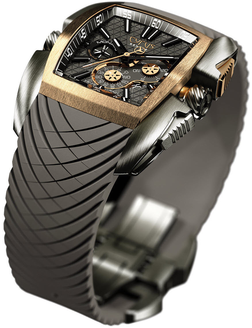 Cyrus Watch Kuros Titanium Grey Dial Monaco Limited Edition 598.221.B ...