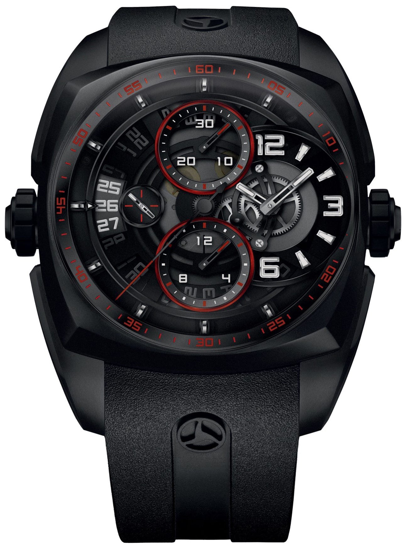 Cyrus Klepcys Skeleton Dark And Red Limited Edition Watch 539.504.DDR.A ...