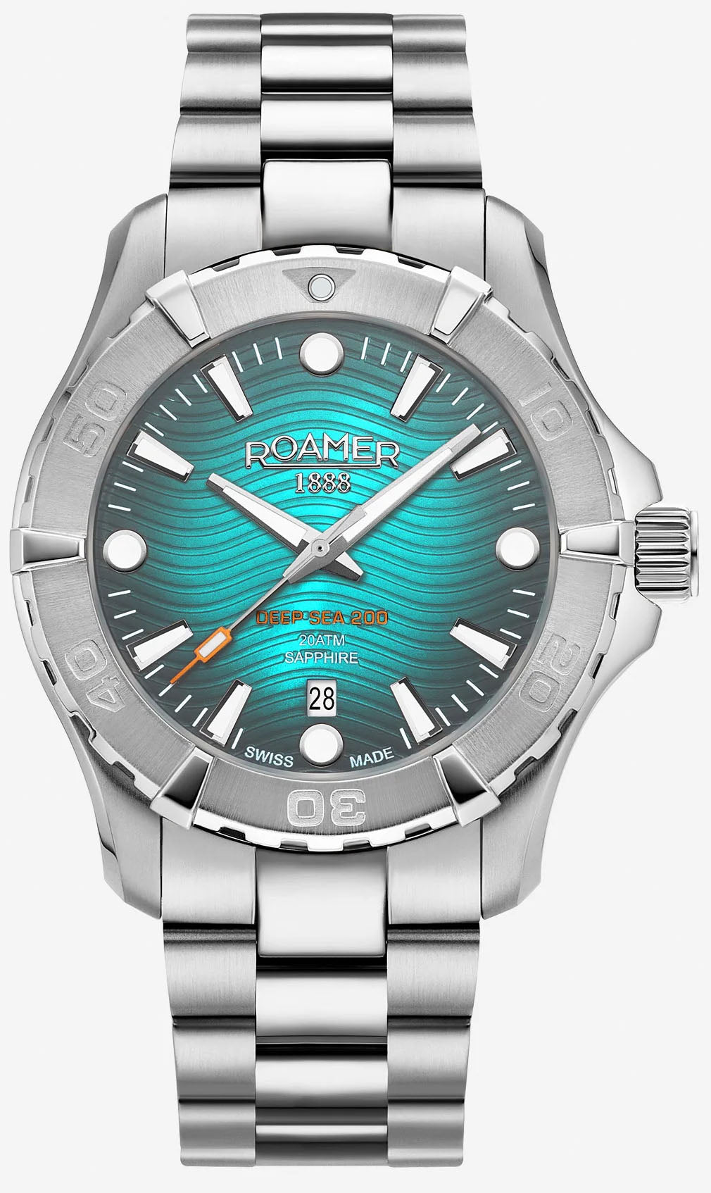 Roamer Deep Sea 200 Marine Blue Watch 860833 41 05 70 | W Hamond Luxury ...