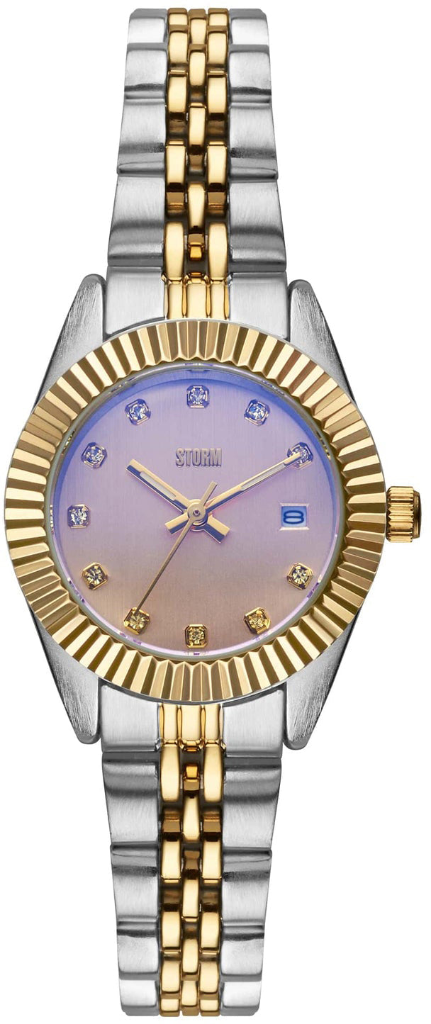 Storm Roxin Crystal Lazer Violet Watch 47531/V | W Hamond Luxury Watches