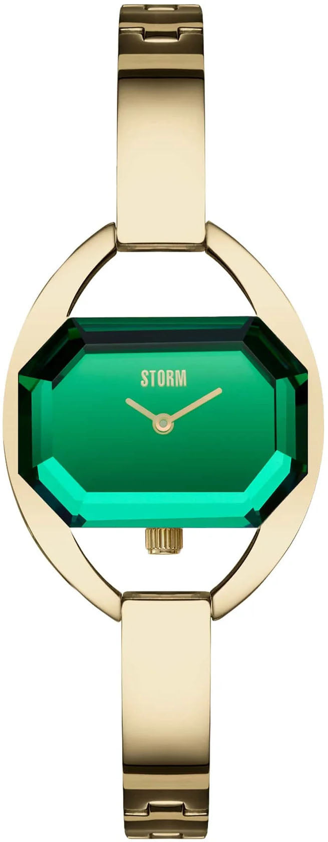 Storm Tulisa Gold Lazer Green Watch 47545/GD/GN | W Hamond Luxury Watches
