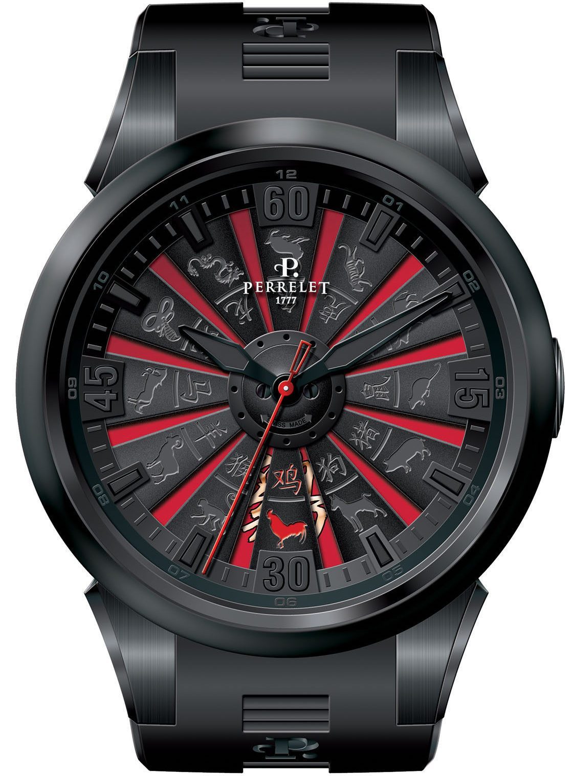 Perrelet Watch Turbine Rooster Limited Edition A1097/2 | W Hamond ...