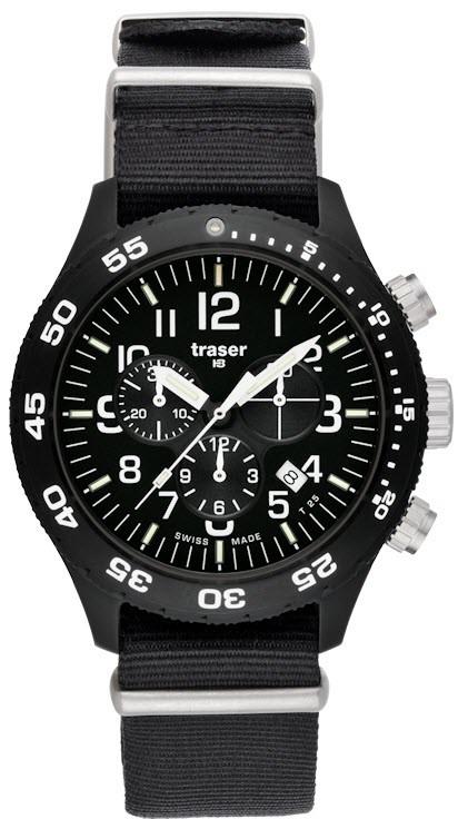 Traser H3 Watch Officer Chronograph Pro Nato Officer Chronograph Pro ...