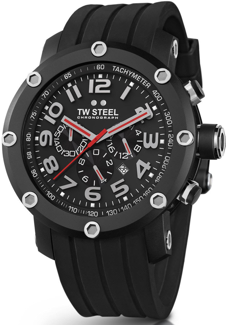 TW Steel Watch Grandeur Tech 48mm D TW135 | W Hamond Luxury Watches