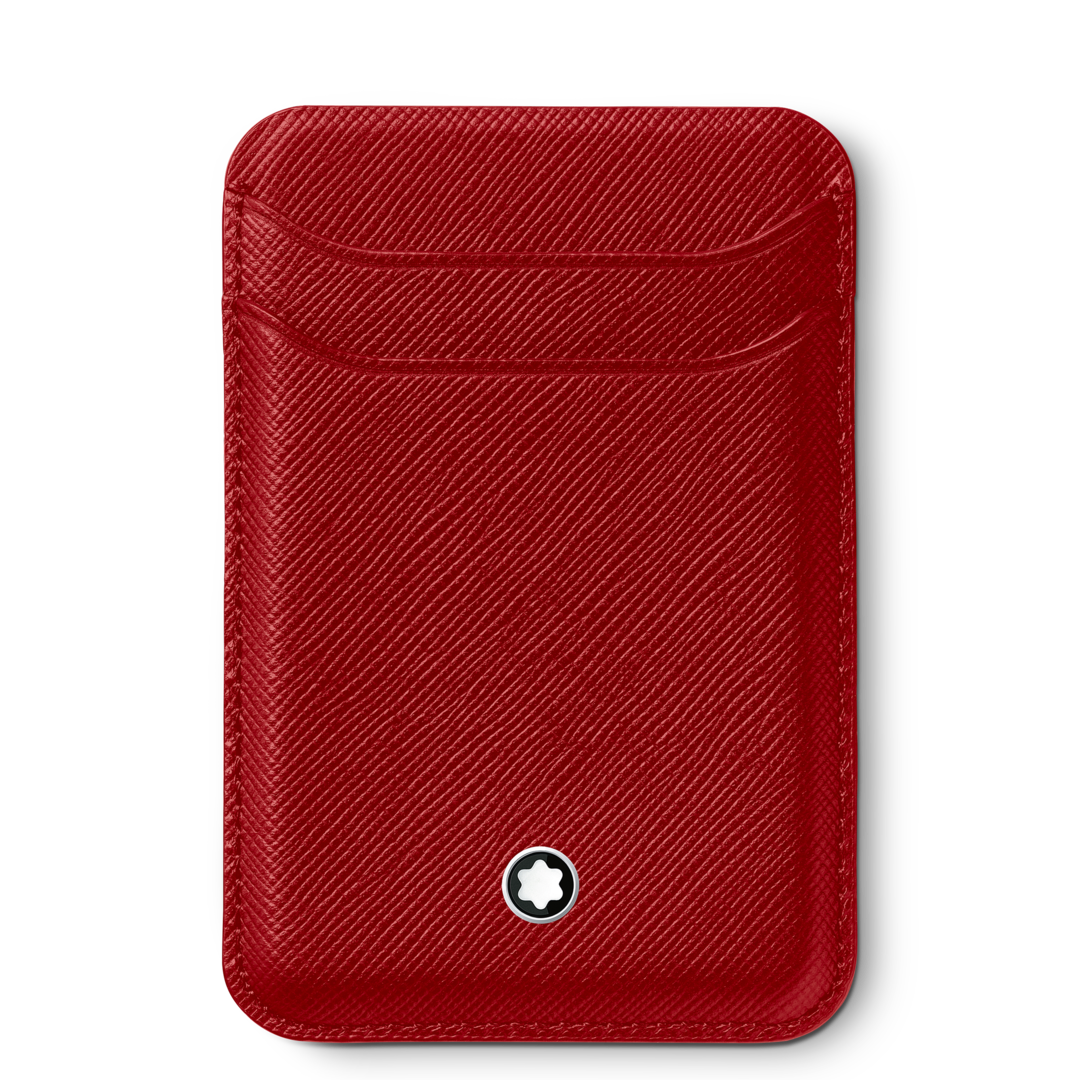 Montblanc Sartorial Card Wallet 2cc for iPhone with MagSafe Red D ...
