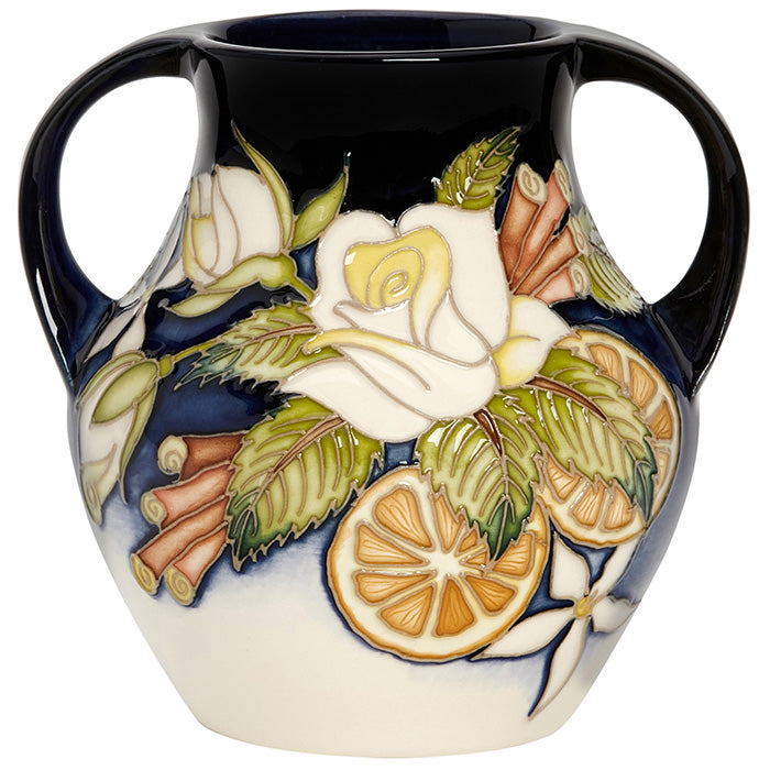 Moorcroft Numbered Edition Ampulla Vase MCR-411 | W Hamond Fine Jewellery