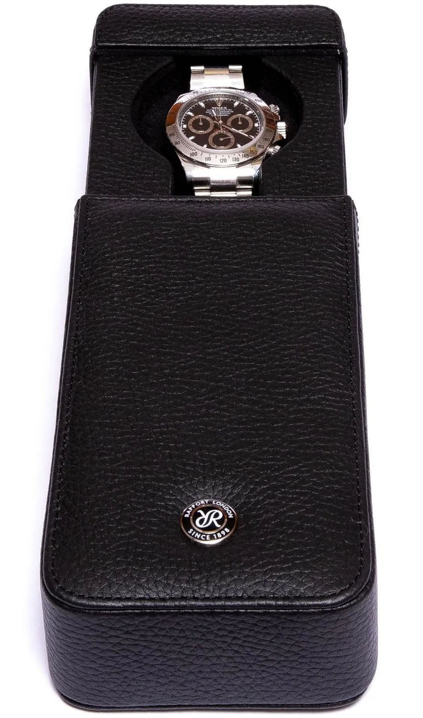 Rapport Watch Slipcase Berkeley Single Black D160 | W Hamond Luxury Watches