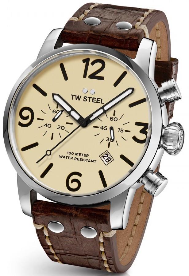 TW Steel Watch Maverick Mens 48mm TWMS24 | W Hamond Luxury Watches